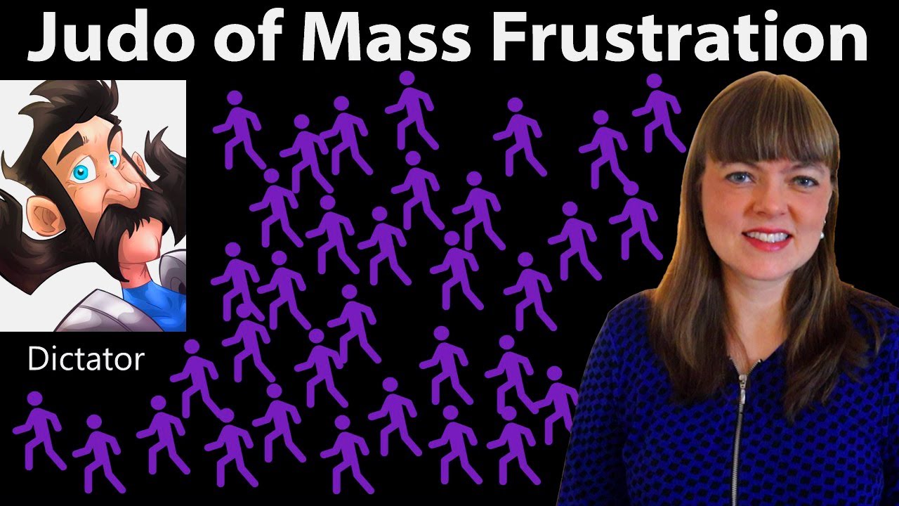Judo of Mass Frustration: The Anticorruption Campaign Allegory - YouTube