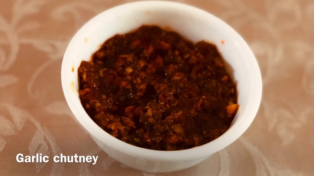 Garlic Chutney - YouTube