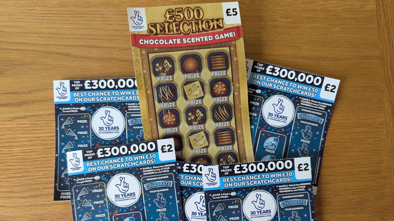 SCRATCHCARD WINNERS!! 6 Card Scratch off from National Lottery UK # ...