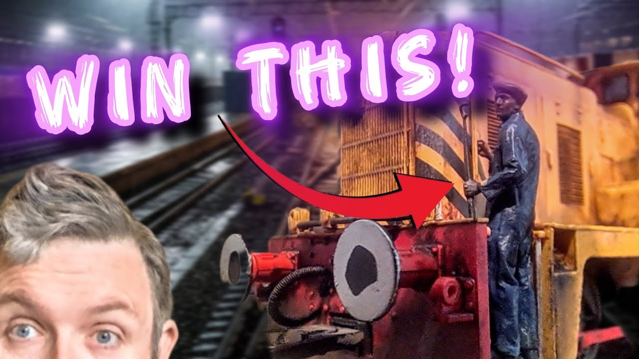Painting TINY, Super Detailed Train Drivers! - YouTube