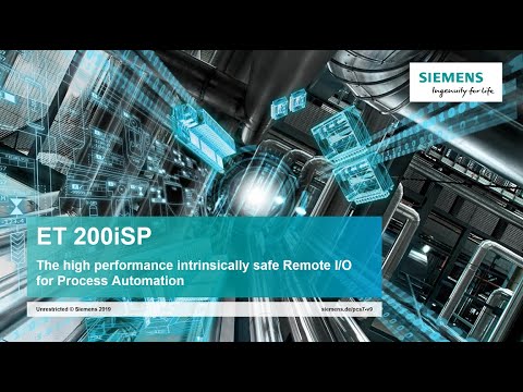 Introduction to Siemens ET200iSP and configuration Tool - YouTube