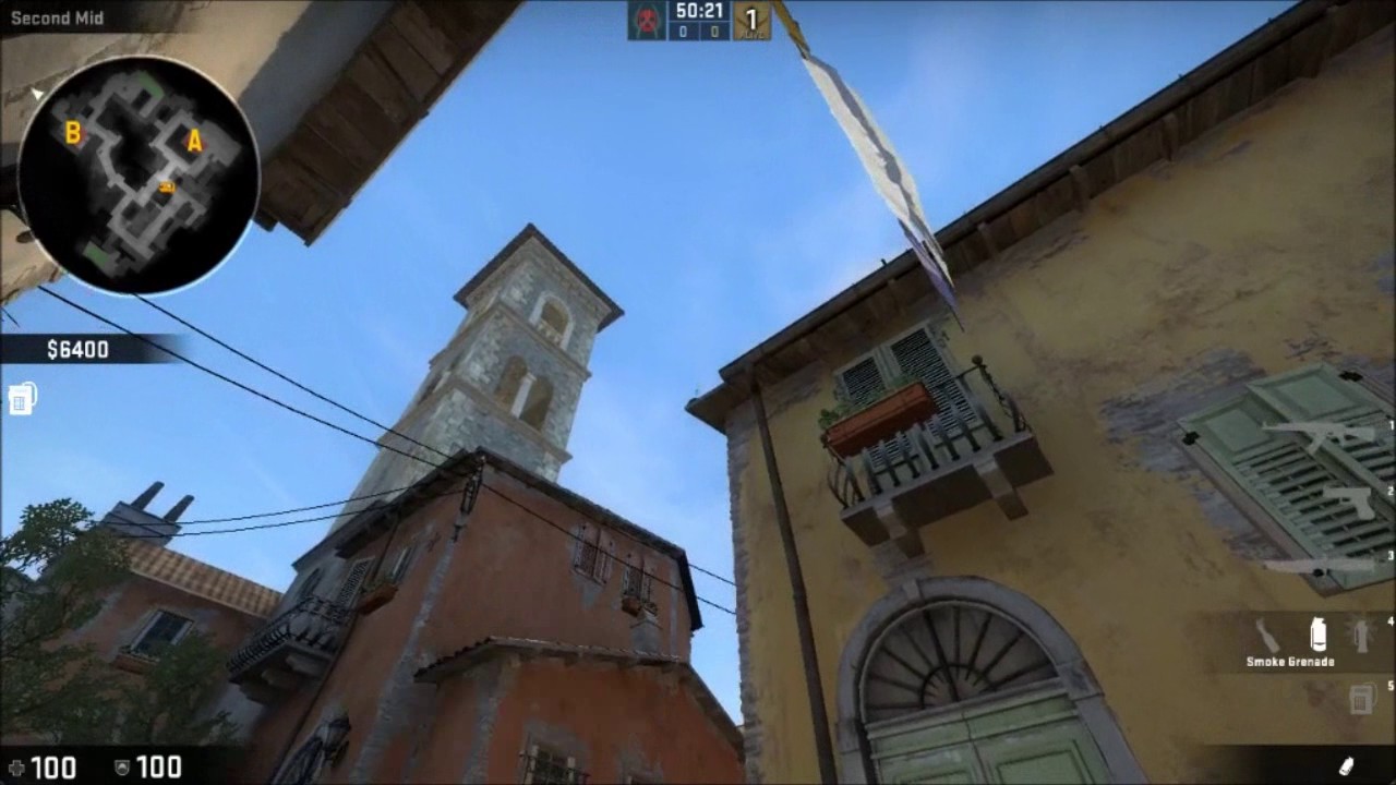 An easier and safer way to smoke library area on Inferno - YouTube