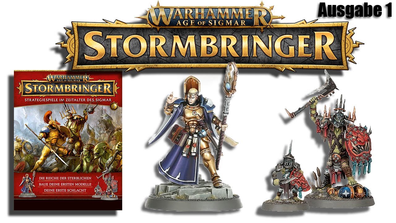 Unbox Warhammer Age of Sigma Stormbringer - Ausgabe 01 - Knight Arcanum ...