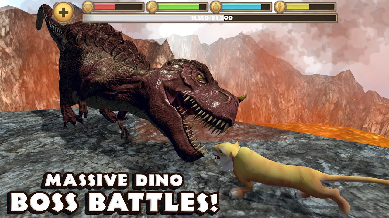 Saber Tooth Tiger Vs T Rex