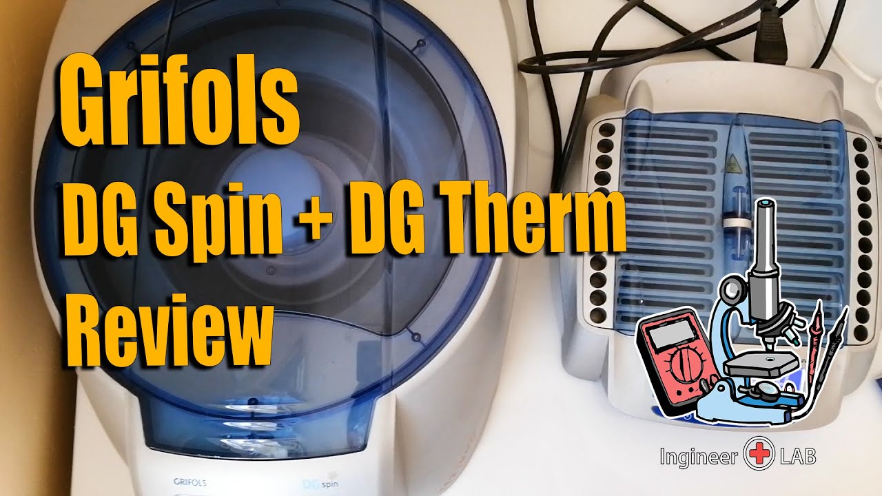 GRIFOLS. Центрифуга DG Spin и инкубатор DG Therm - YouTube