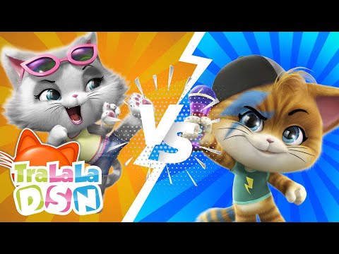 44 de Pisici - Fie ca cea ma bună pisică să câștige | Desene animate în română - TraLaLa DSN