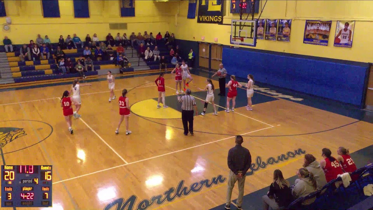 Northern Lebanon High School vs Red Land JV Basketball - YouTube