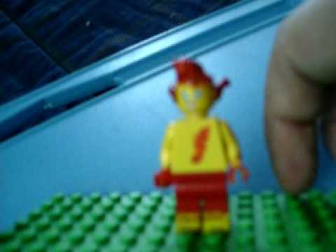 LEGO Kid Flash Teen Titans Custom Minifigure - YouTube