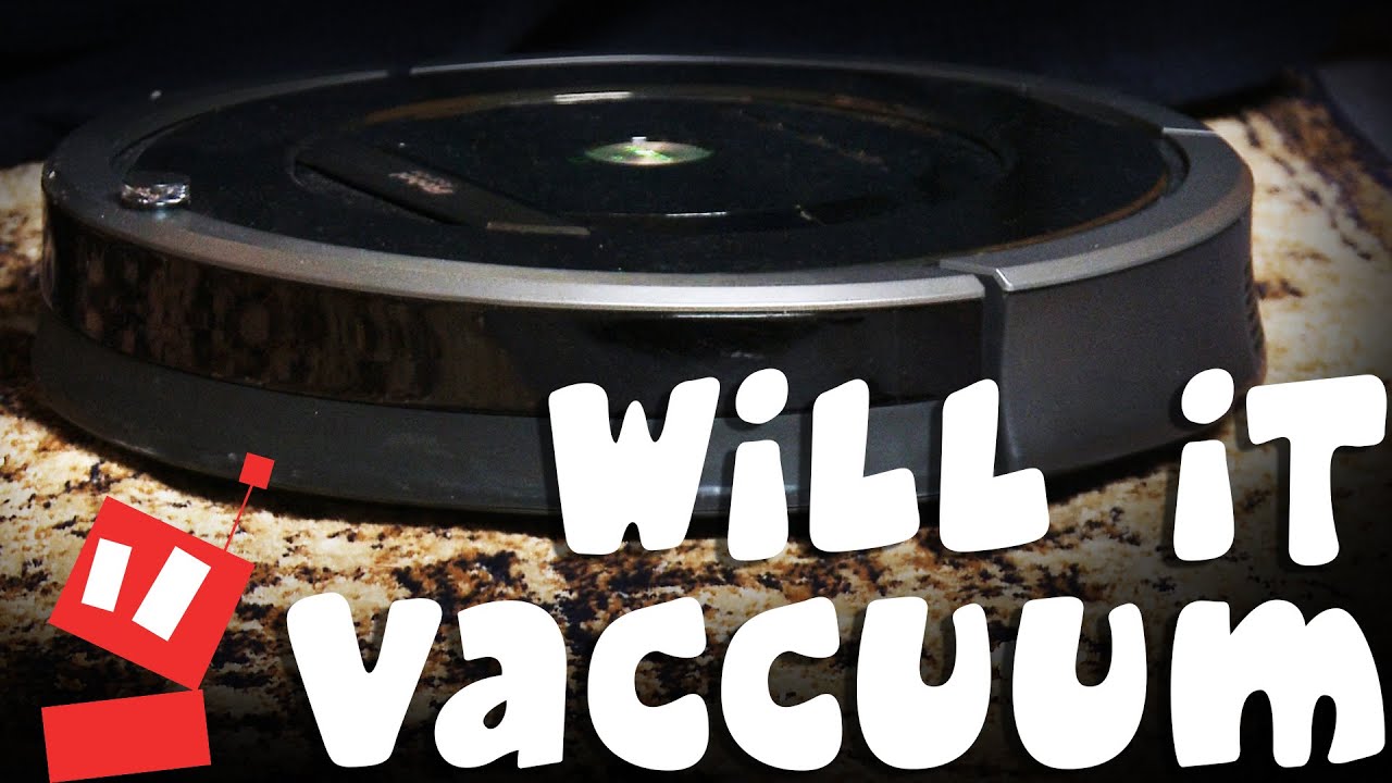 Will it vacuum? - iRobot Roomba 880 - Teccles Cake - YouTube