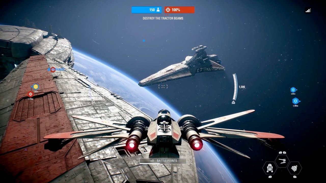 Star Wars Battlefront 2: Starfighter Assault Gameplay (No Commentary ...