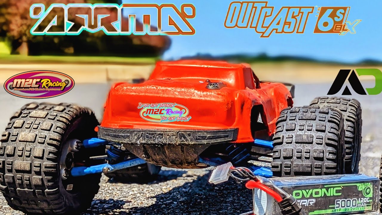 Arrma Outcast 6s. Undisputed Stunt king. Offdachain aerial madness ...