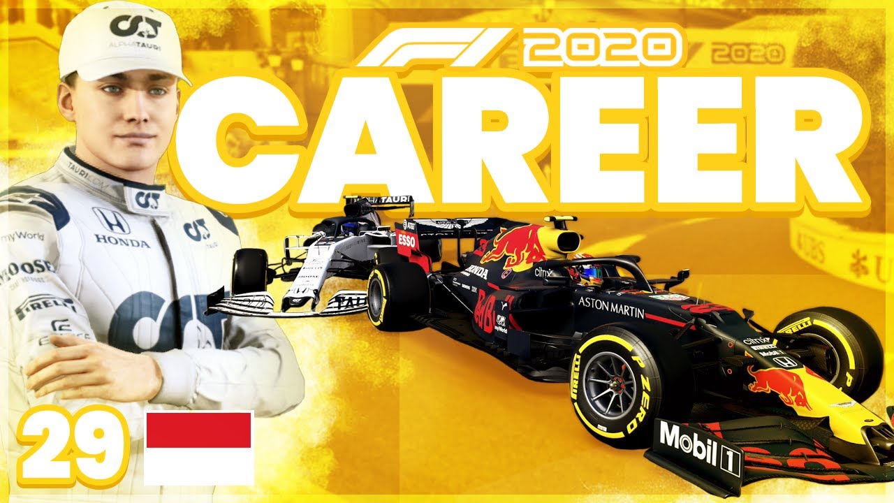 ALBON OPJAGEN IN MONACO! (F1 2020 Alpha Tauri Career Mode 29 Monaco ...