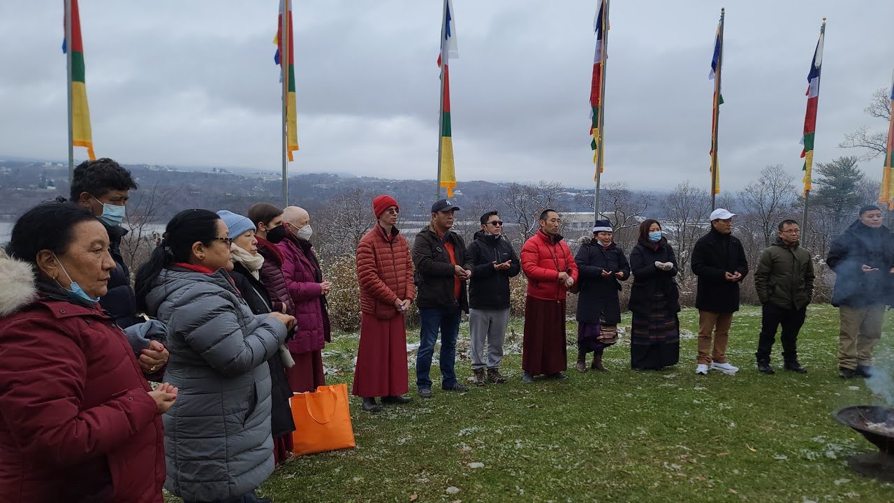 Prayer Flag Renewing Ceremony#Palpung Thubten Choling, Wappinger Falls ...