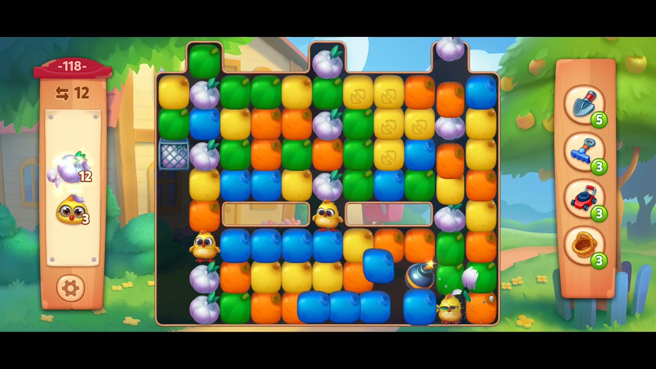 Farmscapes Level 118 - No Booster (Playrix) || GamerChets - YouTube