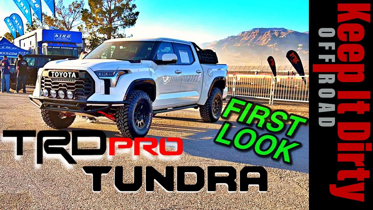 TRD PRO Tundra First Look - YouTube