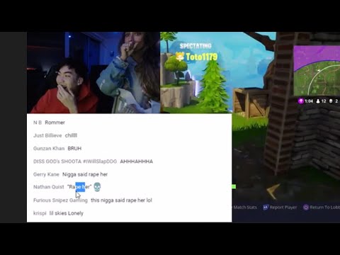 Sommer Ray Came on RiceGum LiveStream To Do SomeThing