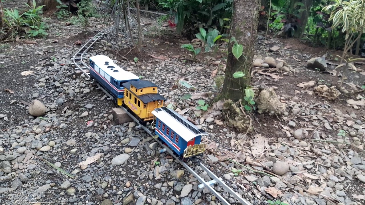 tren del incofer locomotora eléctrica alston doble cabina escala g ...