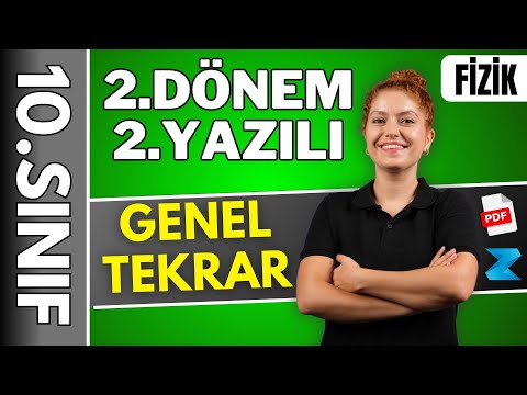10.sınıf fizik 2.dönem 2.yazılı konu anlatımı 🔴 Full Tekrar / Genel Tekrar 2025- Optik Tek Part