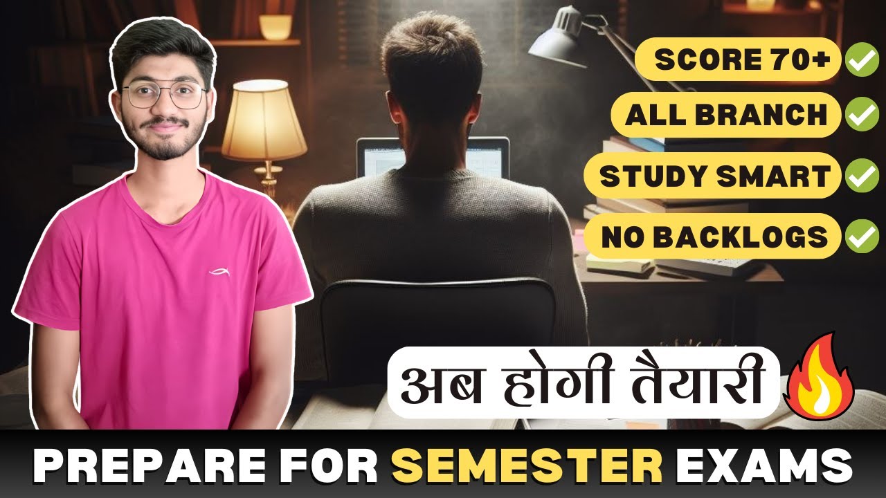 How to Prepare for the End Semester Exam | Engineering | Study Tips 🔥🏆 ...
