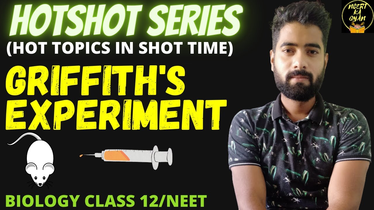 Griffith Experiment | Transforming Principle | Molecular Basis of ...