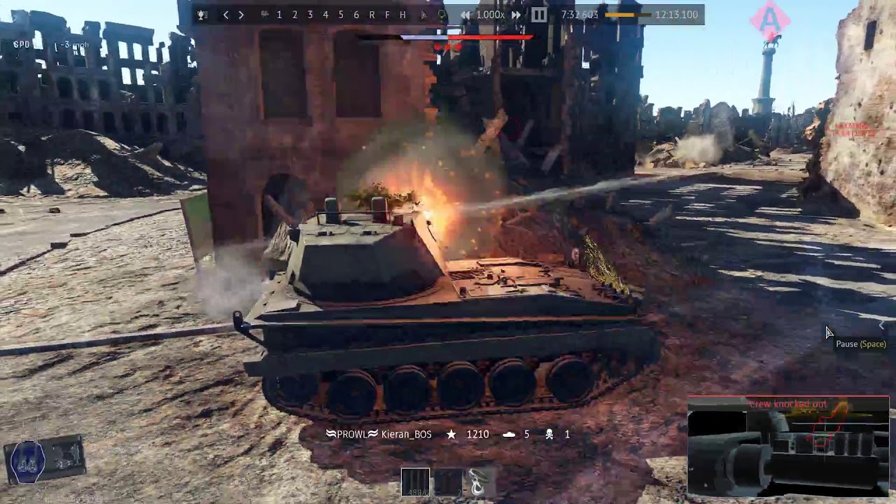 INSANE War Thunder Falcon SPAA run! - YouTube