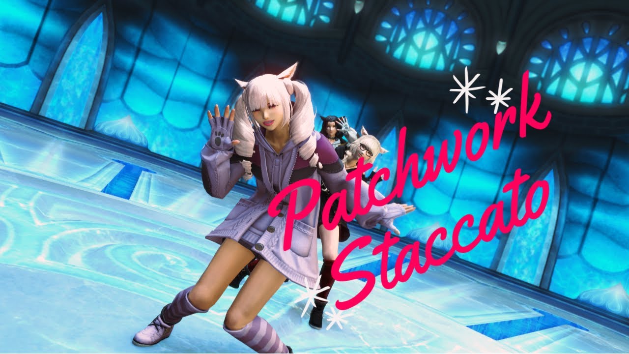 [FFXIV]- 【Hatsune Miku】Patchwork Staccato dance - YouTube