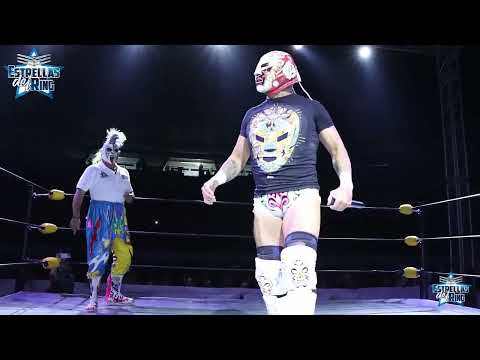 Dr. Wagner ataca y deja sin máscara a Psycho Clown en el Coliseo la Concordia en Orizaba