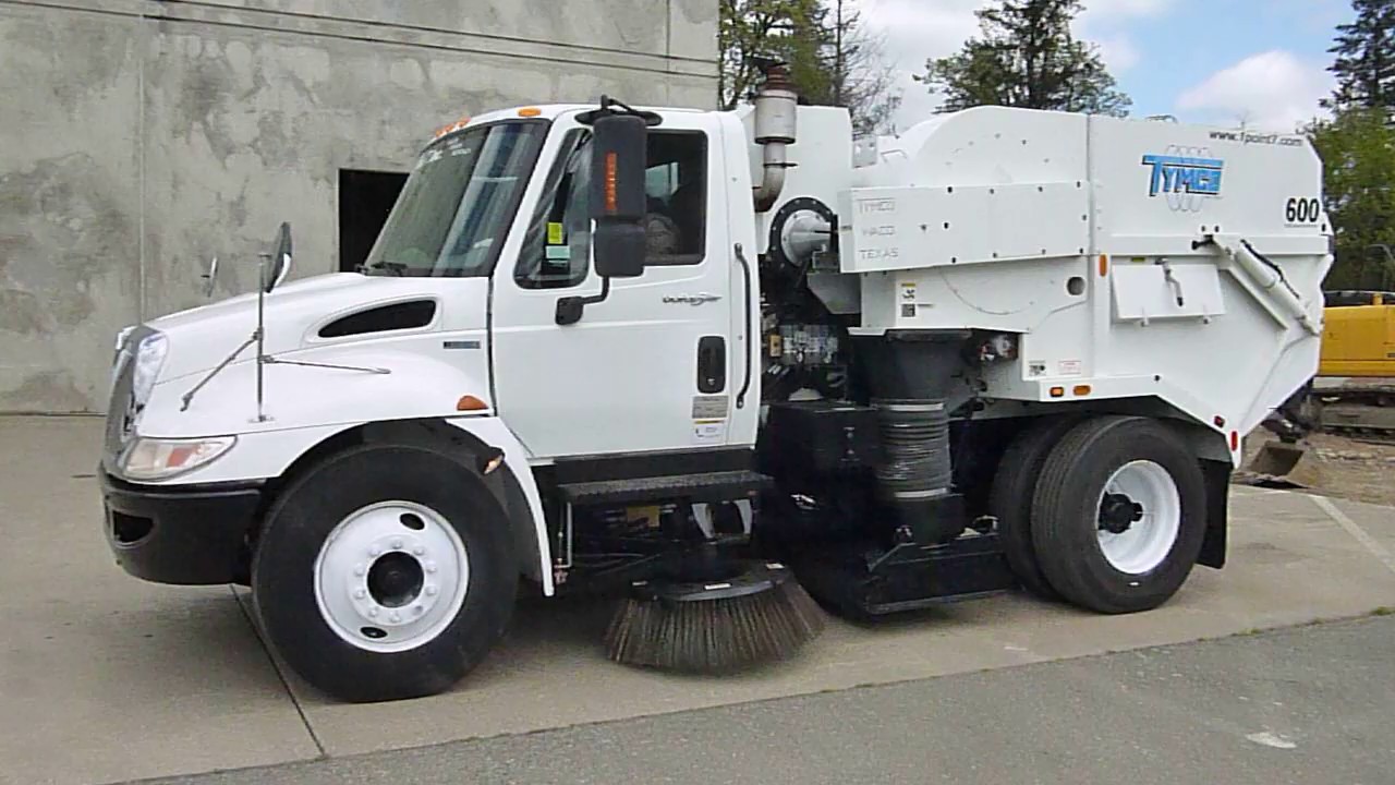 2010 Tymco 600 Vacuum Street Sweeper For sale - YouTube