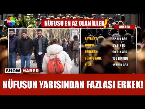 Türkiye'nin nüfusu 86 milyon 92 bin 168!