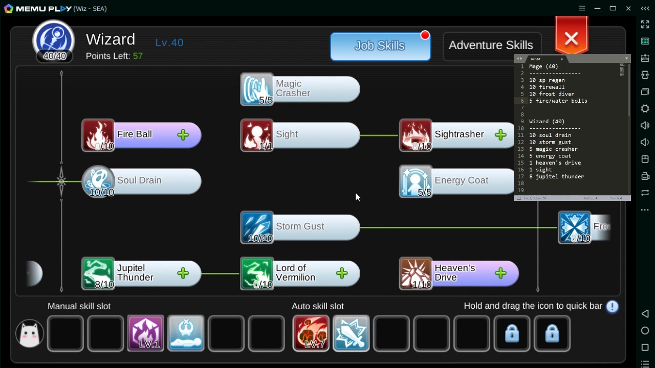 [Protip] High Wiz breakthrough skills - MVP hunt build - YouTube