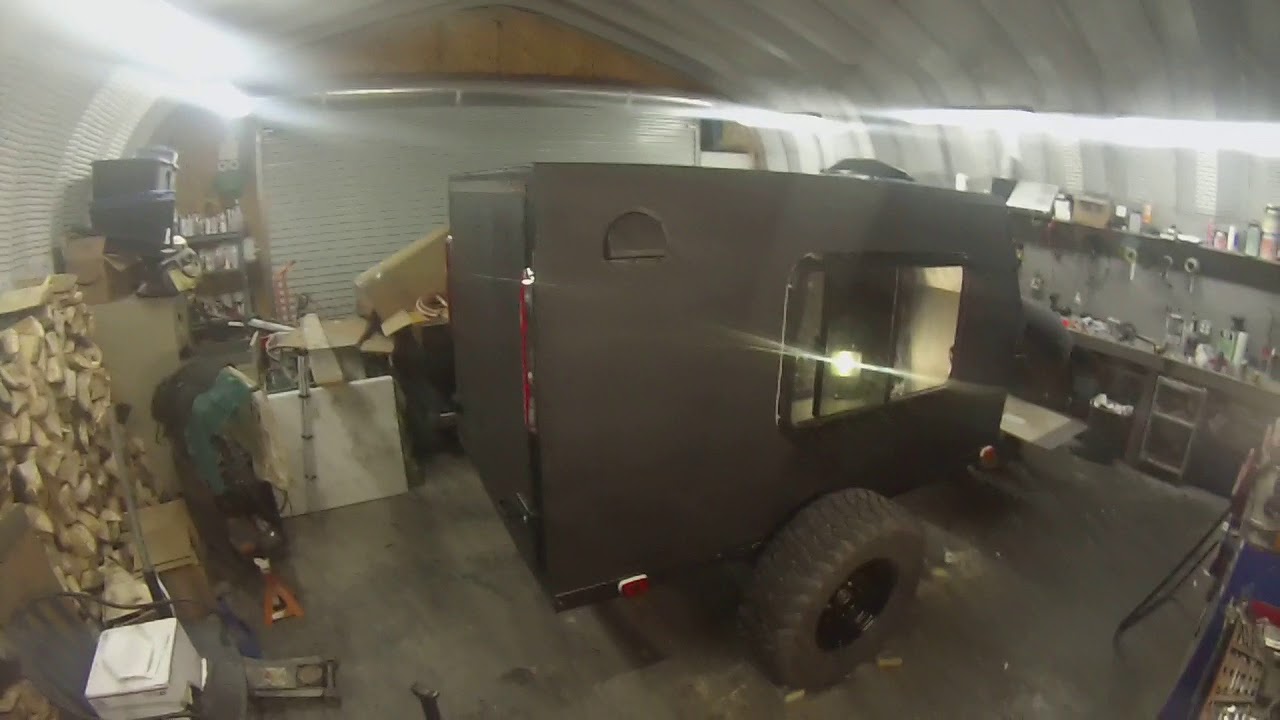 DIY Off-Road Overland Trailer Build Update Build Fun - YouTube