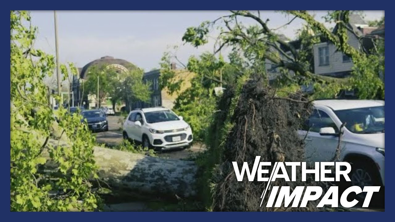 EF3 tornado leaves long path of destruction through St. Louis - YouTube