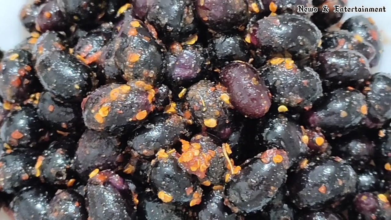 Jambolan Plums or Java Plums Recipe - YouTube