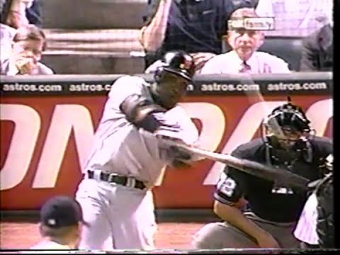 San Francisco Giants at Houston Astros, October 4, 2001 (Barry Bonds' 70th HR)