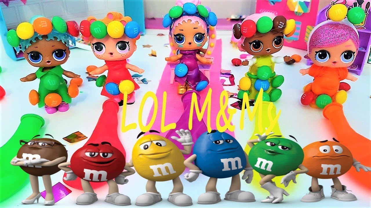 КУКЛЫ ЛОЛ СЕМЕЙКА M&Ms /LOL DOLLS SURPRISE & PARTY M&Ms clothing ...
