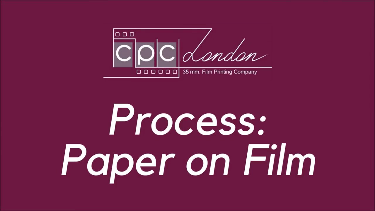 'Paper on Film' Archiving by CPC London - YouTube