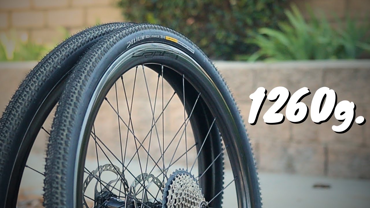 CRAZY LIGHT Gravel Wheels // CRW Works GX36 Wheelset - YouTube