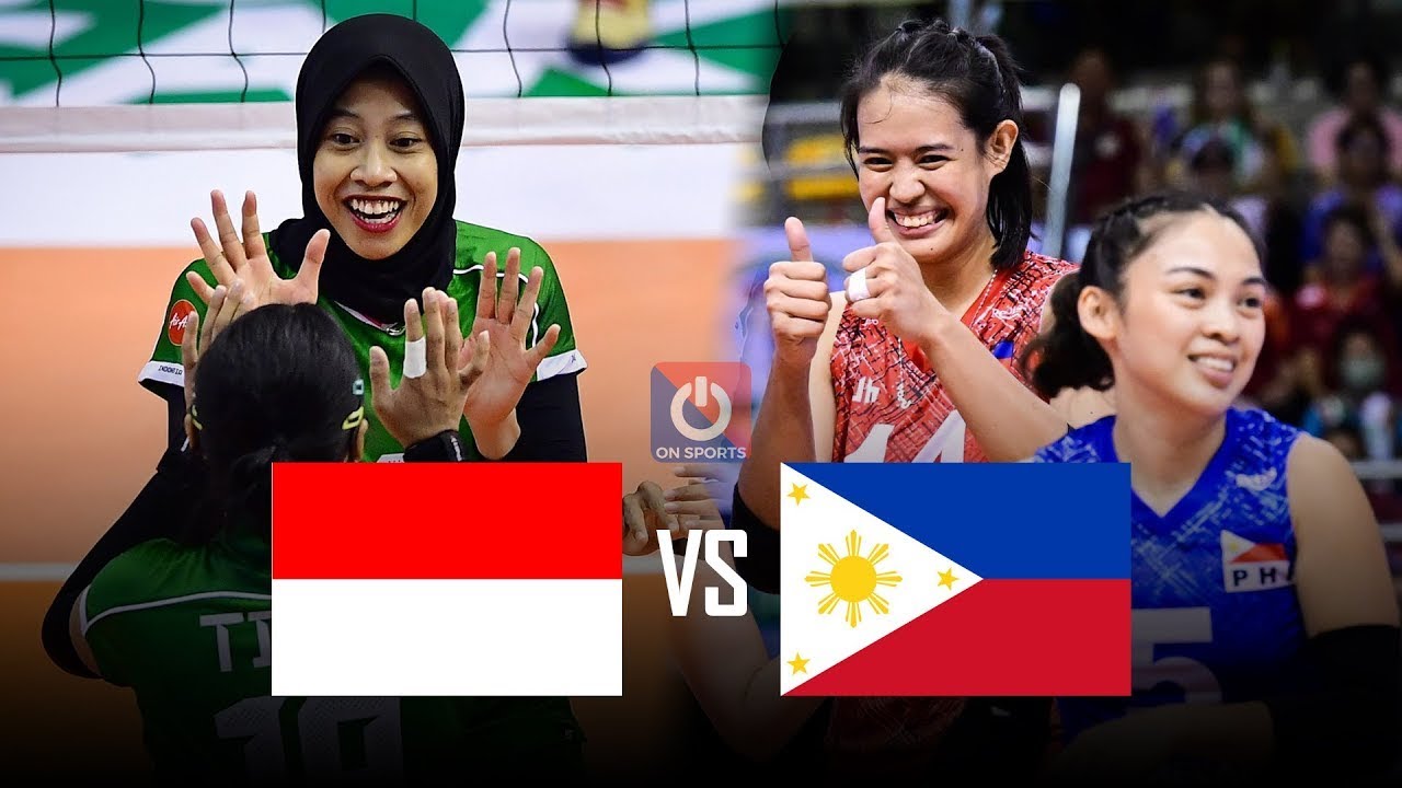 Full HD | Indonesia vs Philippines | Đại chiến rực cháy Megawati và ...