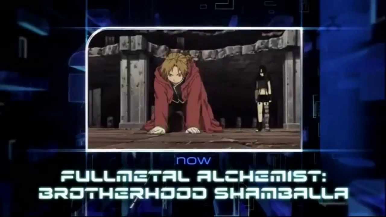 Toonami - FMA:The Conqueror Of Shambala Bumpers - YouTube