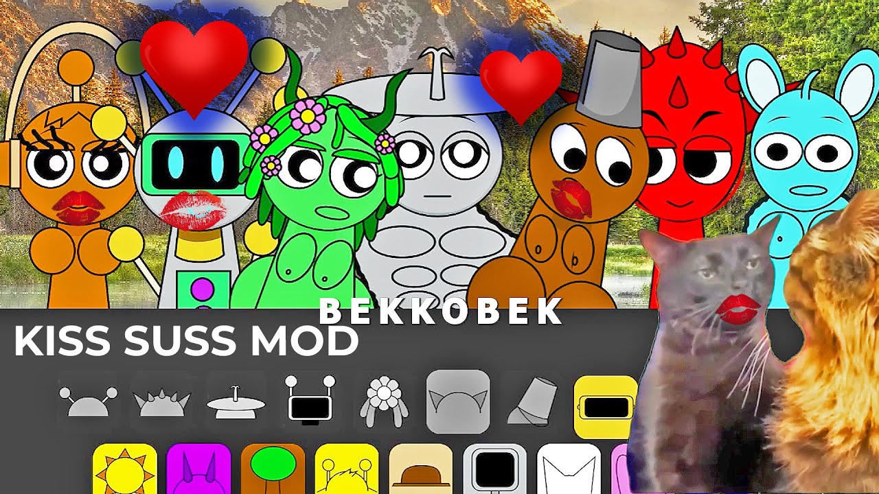 3 Sprunki Characters kiss suss That Are BETTER Than Bekkobek - YouTube