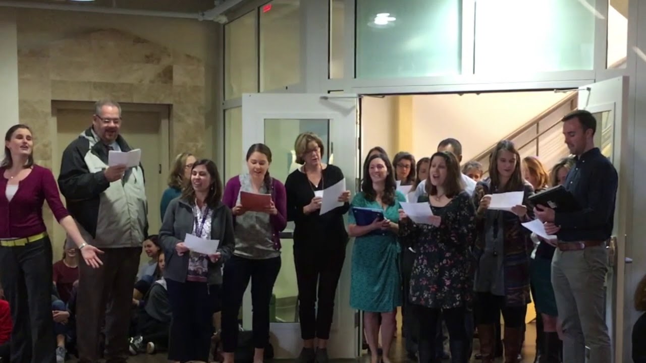 The Middle School Faculty revealed the Spring 2018 Musical - YouTube