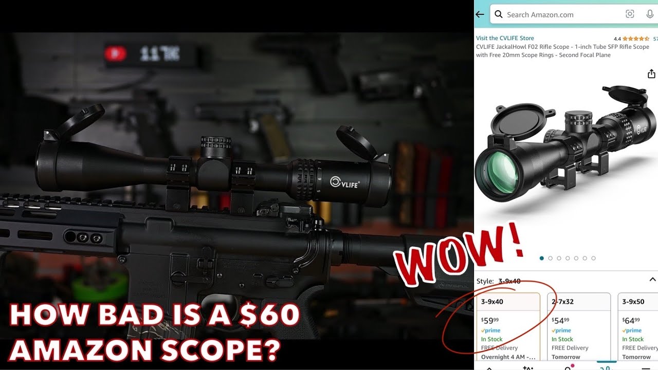 How Bad is a $60 Amazon Scope? - YouTube
