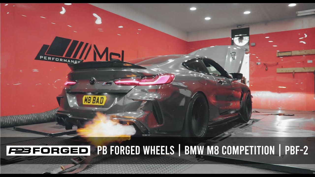 BMW M8 COMPETITION | PREMIUM BESPOKE AUTOWORKS | PB FORGED WHEELS - YouTube