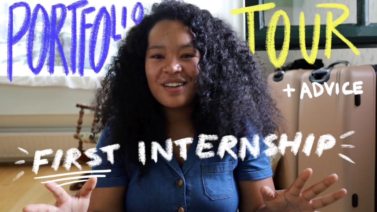 How I landed my product design internship (+ portfolio tour) - YouTube