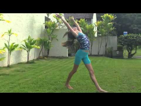 IB Gymnastics-"How to do a Front Walkover/ Front Limber" - YouTube