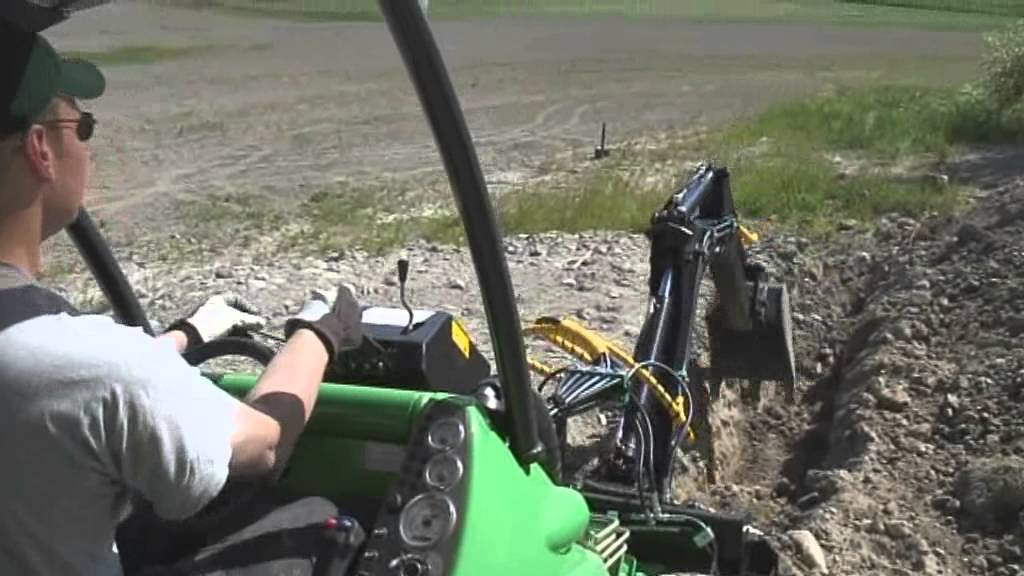 Avant Backhoe 220/250 - YouTube