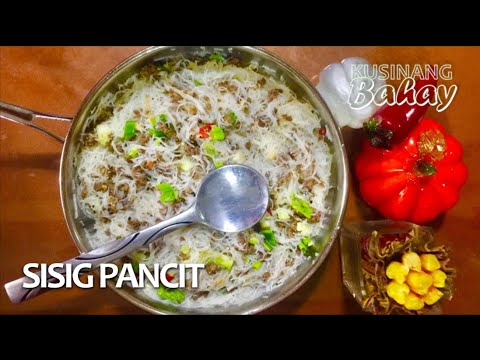 Sisig and Pancit in One Dish? | Sisig Pancit Bihon Recipe | Kusinang ...
