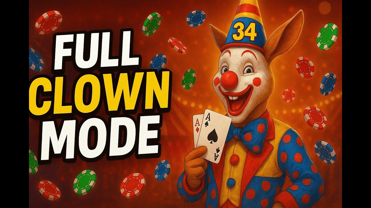 FULL CLOWN MODE 🤡 | Bankroll Challenge Ep 34 | Wild Swings & Gamble ...