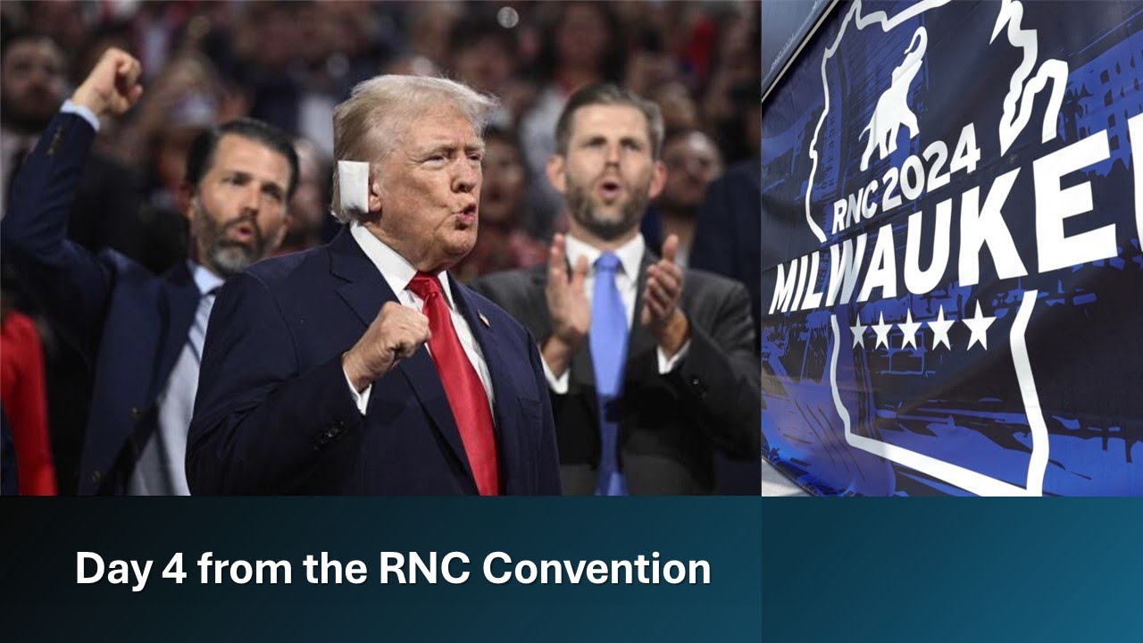 Donald Trump at the Republican National Convention | Day 4 | 18 Jul ...