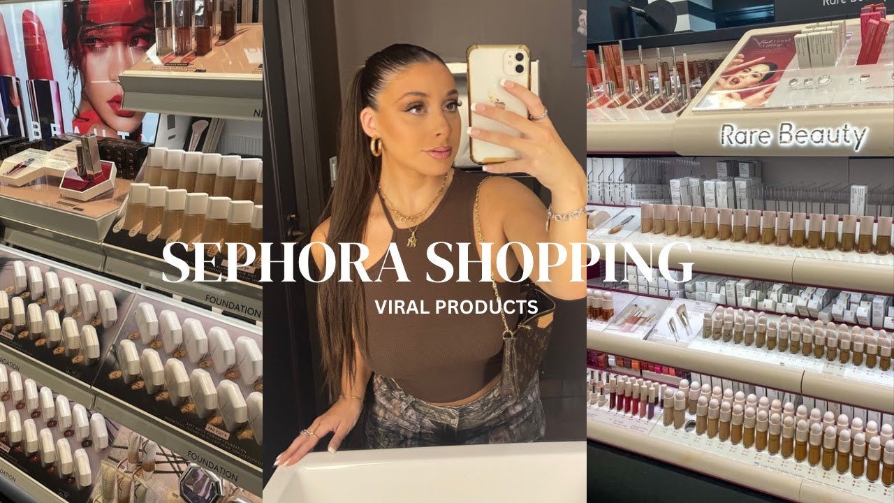 SHOP WITH ME AT SEPHORA | Viral Tiktok Products | Sephora Haul - YouTube